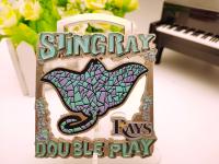 China Promotion Gifts Zinc Alloy Medal Personalized Medal Square Shaped for sale
