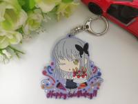 China Hard Enamel Bumblebee Transformer Keychain Anti Plating For Students for sale