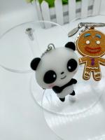 China 3D Soft Rubber Pvc Keychain , ODM Cartoon Character Keychains for sale