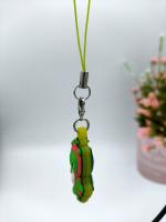 China Small Cute PVC Key Holder , 3D Stereo Lobster Claw Clasp Keychain for sale