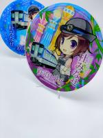 China Engraving Acrylic Stand Figures , 200mm acrylic circular display stands for sale
