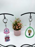 China Innovative Acrylic Sheet Keychain Ornamental Offset Printing 3mm Thick for sale
