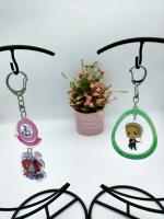 China Innovative Acrylic Sheet Keychain Ornamental Offset Printing 3mm Thick for sale