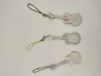 China Personalized Printed Acrylic Keyrings Innovative Multiusage Shakable for sale