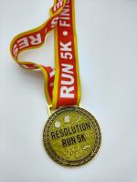China Souvenirs Zinc Alloy Medal , Soft Enamel Medals 2.5mm Thick Ness for sale