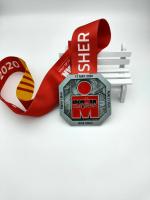 China Ironman Triathlon Custom Die Cast Medals 2d Design Laser Engraving for sale