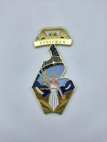 China Custom Olympic Style Medals Ribbon Attachment Marathon Finisher Medal Diecast for sale