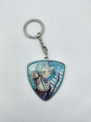 China Pokemon  Zinc Alloy Keychain , Diecasting Custom Hard Enamel Keychain for sale