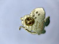 China Fashion  Stylish Brooches And Pins , Colorfilled Cinderella Mice Pin for sale