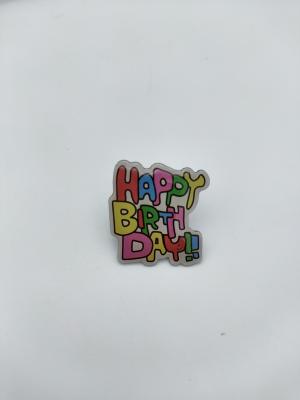 China Single Side Metal Brooch Pin , Anime Pins For Backpacks 3D Design for sale