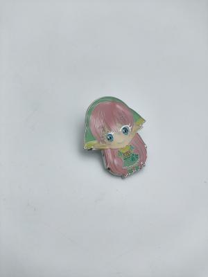 China Stamping Anime Brooch Pins Artwork Custom Hard Enamel Process for sale