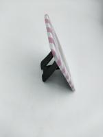 China Square  Custom Made Metal Badges Cute Girl  Tinplate Material Paper Stents for sale