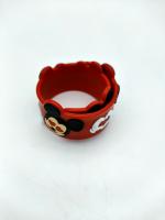 China Soft Adjustable Silicone Wristbands , OEM Colored Rubber Wristbands for sale