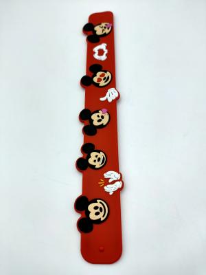 China Soft Adjustable Silicone Wristbands , OEM Colored Rubber Wristbands for sale