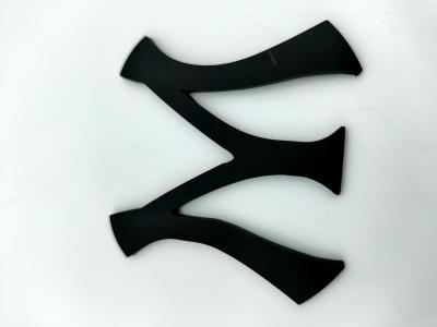 China Inkjetprinting Custom Logo Label Stickers PVC Material Viscose  Shape for sale