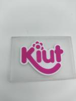 China Transparent Logo Label Stickers Decorational OEM Supported for sale