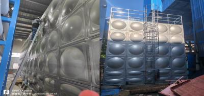 China Food Grade SUS304 Stainless Steel Water Tank with Modular Assembly Structure for sale