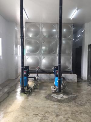 China Integrated Raw Water Purification System Automatic Control Stainless Steel 304 Customizable Water Treatment for sale