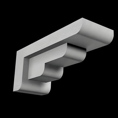China EPS Foam Corbels Stucco Coating Decorative Mouldings For Exterior Wall for sale