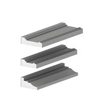 China Customized External Decorative Stucco Foam Window Trim Waist Line Foam Trim for sale