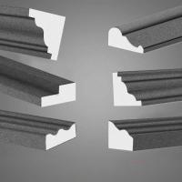 China Low Density ISO9001 Eps Foam Trim Window Frame Mouldings Expanded Crown Moulding Lightweight Decoration for sale