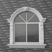 China Durable Plastic Window Stucco Trim Moulding Cement Door Trim Mold Lightweight for sale