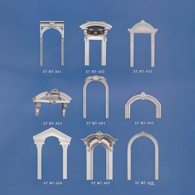 China EPS Gypsum Plaster Interior Decoration Window Stucco Door Trim Moulding Fire Proof for sale