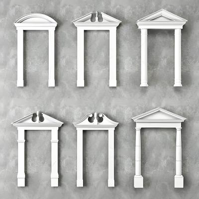 China Modern Design EPS  Stucco Trim Around Doors Straight Window And Door Crown Molding for sale