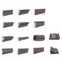 China Cement Arch Window Frame Foam Trim Molding Stucco Sill Designs for sale