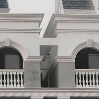 China Parapet Exterior Window Stucco Trim Moulding Polystyrene EPS Architectural Cornice High Density for sale