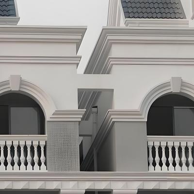 China Parapet Exterior Window Stucco Trim Moulding Polystyrene EPS Architectural Cornice High Density for sale
