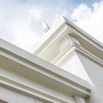 China Modern European Exterior Cornice Trim High Density Polystyrene Eps Architectural Mouldings for sale