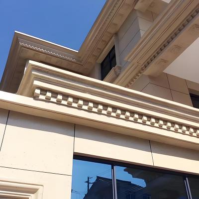 China Eps Lines Villa Exterior Cornice Profiles Decoration Window Cover Free Sample for sale