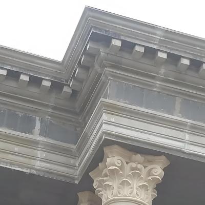 China Facade House Outside Exterior Cornice Molding Roof Molding  18-22kg/M3 Density for sale