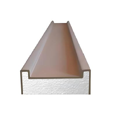 China Eps Eave Cornice Exterior Foam Molding Easy To Install  Durable Villa Decoration Lines for sale