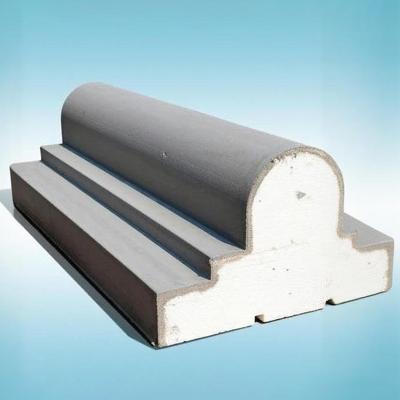 China Eps Decoration Stucco Trim Moulding In Villa Corner Line Customizable Pattern for sale
