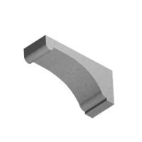 China Film Coated EPS Stucco Foam Moulding For Family Villa Residential Eaves for sale