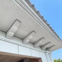 China Corbel Piece Eave Eps Cornice Moulding For Hotel Made From Gypsum for sale