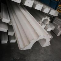 China EPS Foam Stucco Pillars Columns Moulding Square Relief Fake Roman Columns for sale