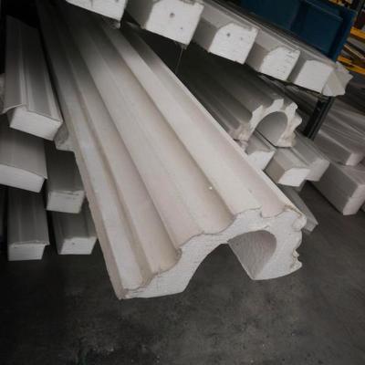 China EPS Foam Stucco Pillars Columns Moulding Square Relief Fake Roman Columns for sale