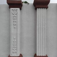 China High Strength Stucco Foam Moulding Concrete Pillar Gypsum Cornice EPS Mould for sale
