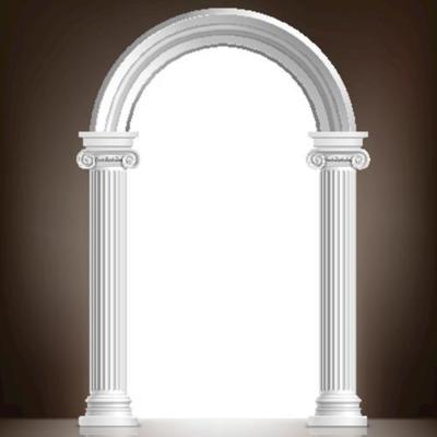 China Modern European Style Concrete Stucco Pillars Columns Plastic Pillar Molds Roman Column for sale