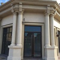 China Household Decorative Stucco Trim Round Roman Concrete Cement Pillars for sale