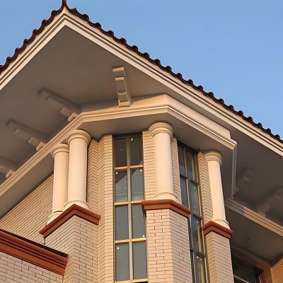 China Lightweight EPS Foam Stucco Pillars Columns Exterior Wall Mouldings European Safe for sale