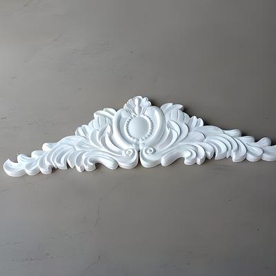 China White Architectural Foam Medallions For Outdoor Wall Building & Landscape Design for sale