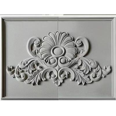 China EPS Polystyrene Foam Relief European Style External Wall Decoration EPS Carved Relief for sale