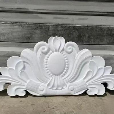 China Architectural Foam Medallions EPS Foam Carved Ceiling Rose Stucco Trim Shapes for sale