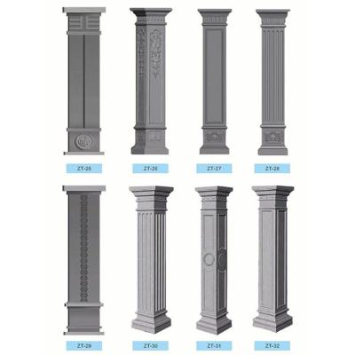 China China Factory'S High Quality Waterproof Decorative Roman Stucco Foam Components Durable European Style Column for sale