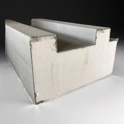 China Durable Eps Exterior Trim Moulding With Weatherproof Coating Stucco Foam Trim For House for sale
