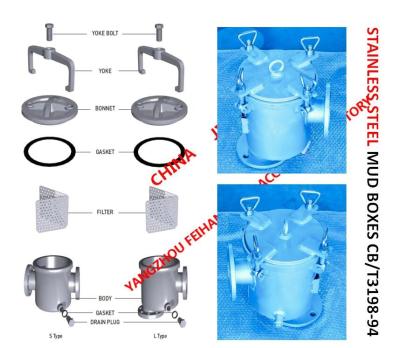 China Marine Stainless Steel Right Angle Dredger BS1080 CB/T3198-94 90 Degree for sale